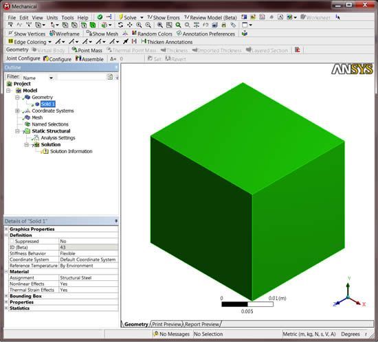 Merging CAD Bodies, Like a Multibody Part | Ansys CAD Geometry