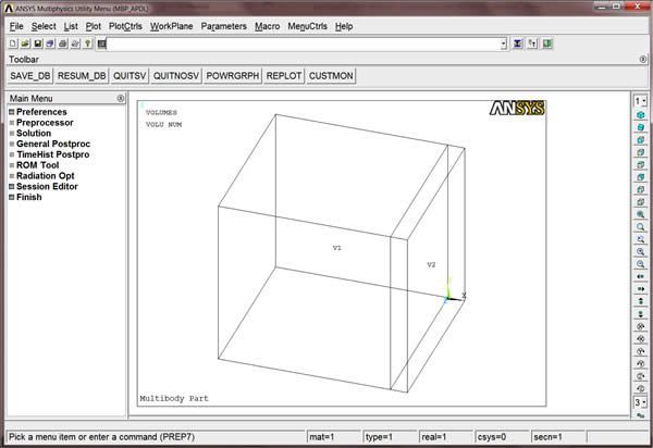 Merging CAD Bodies, Like a Multibody Part | Ansys CAD Geometry