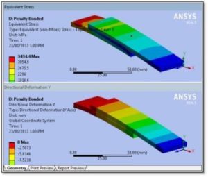 Bonded Contact Between Shell Faces | Ansys Mechanical WB