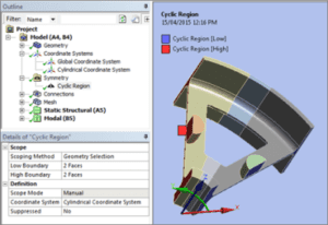 Analysis of Models Exhibiting Cyclic Symmetry | Ansys Mechanical