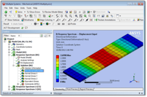 Response Spectrum Analysis Postprocessing APDL | Ansys WB