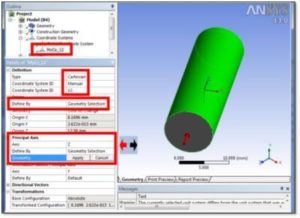 Linearizing Stress Distribution in an Ansys Mechanical Model