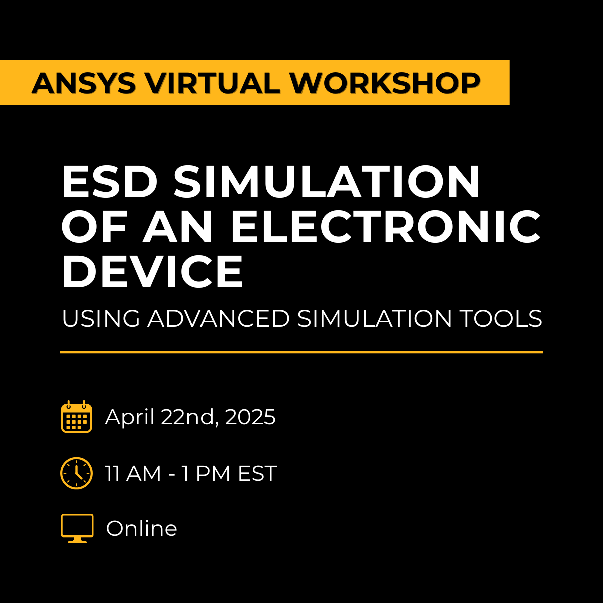 ESD Simulation of an Electronic Device using Advanced Simulation Tools