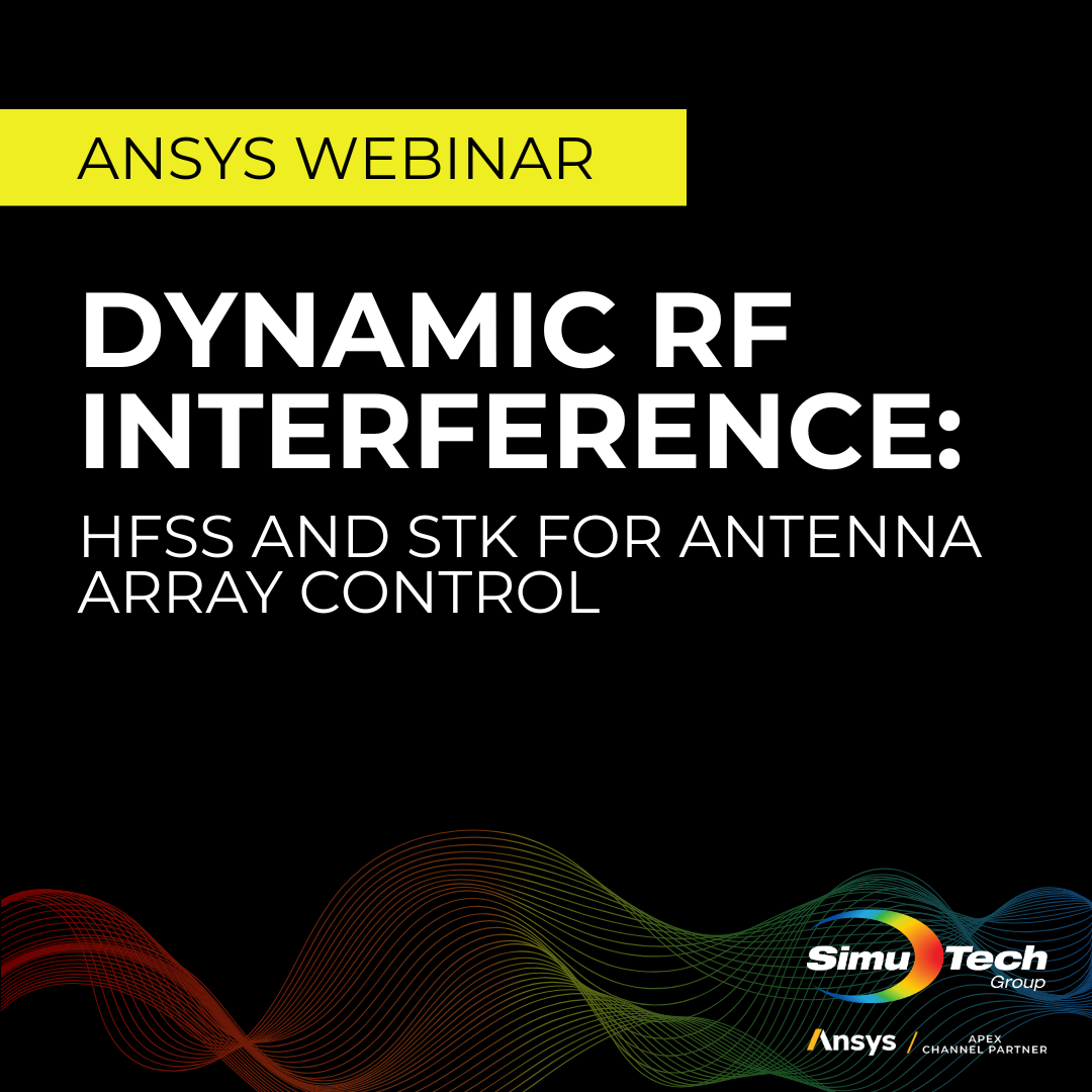 Dynamic RF Interference: HFSS and STK for Antenna Array Control