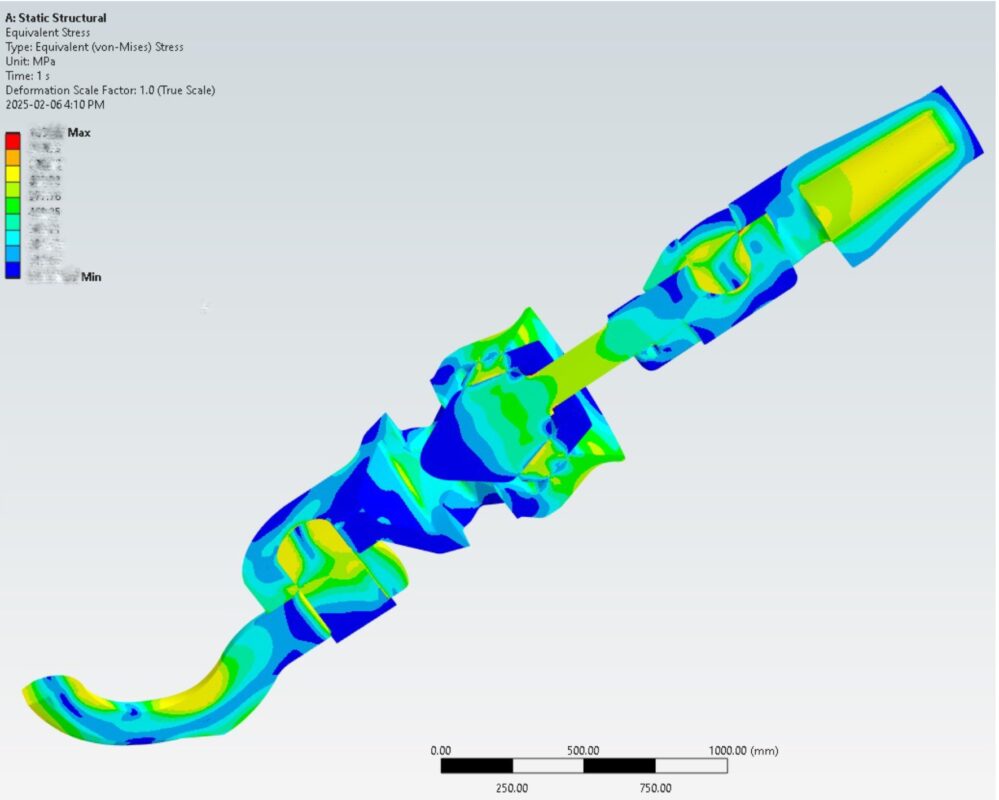Marine Launch & Recovery System FEA Simulation Case Study