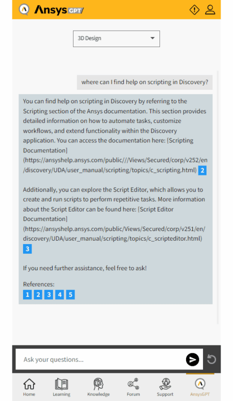 Ansys Engineering Copilot in Discovery 2025 | Smarter Simulation